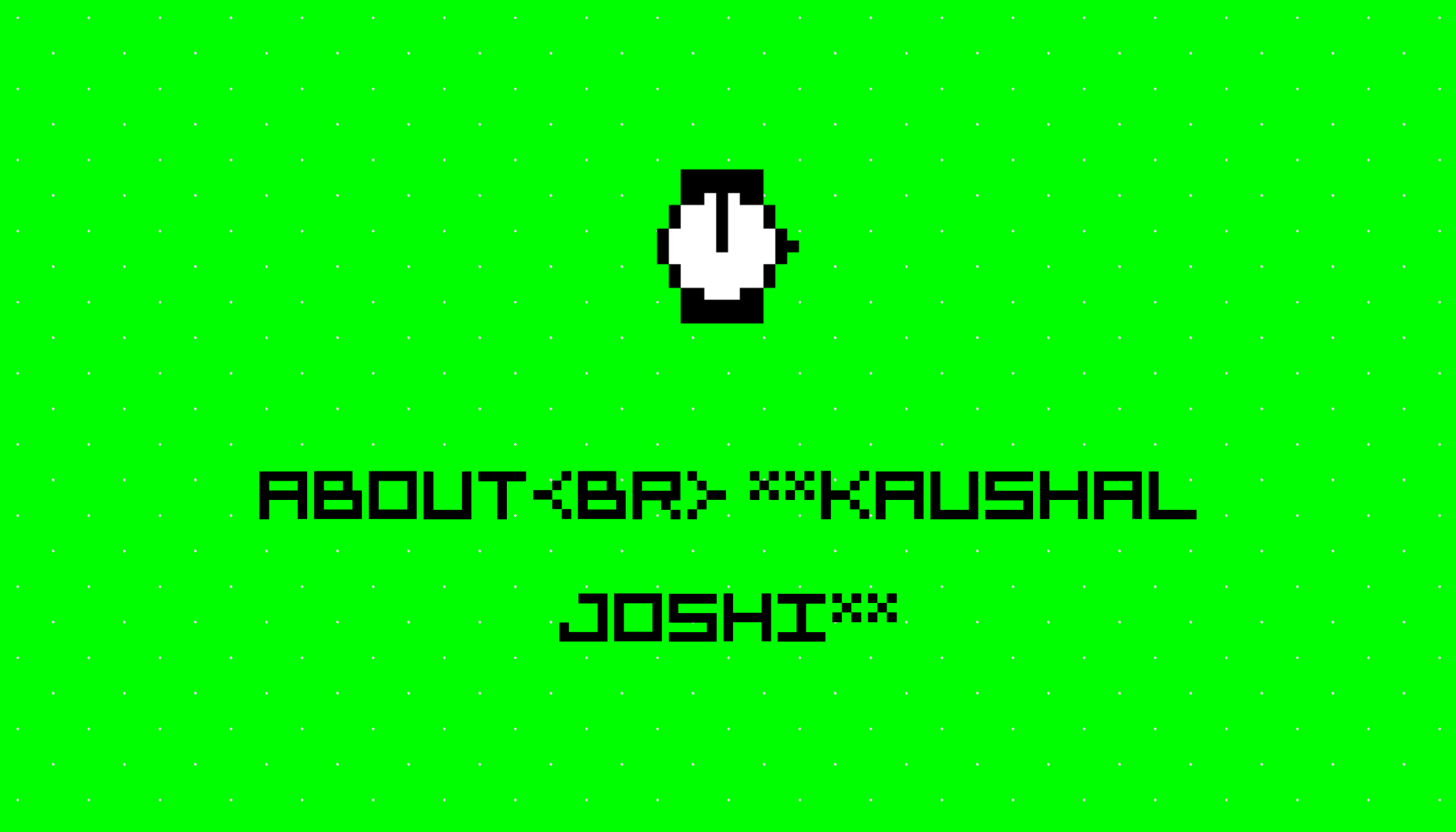 About Kaushal Joshi on HackerNoon